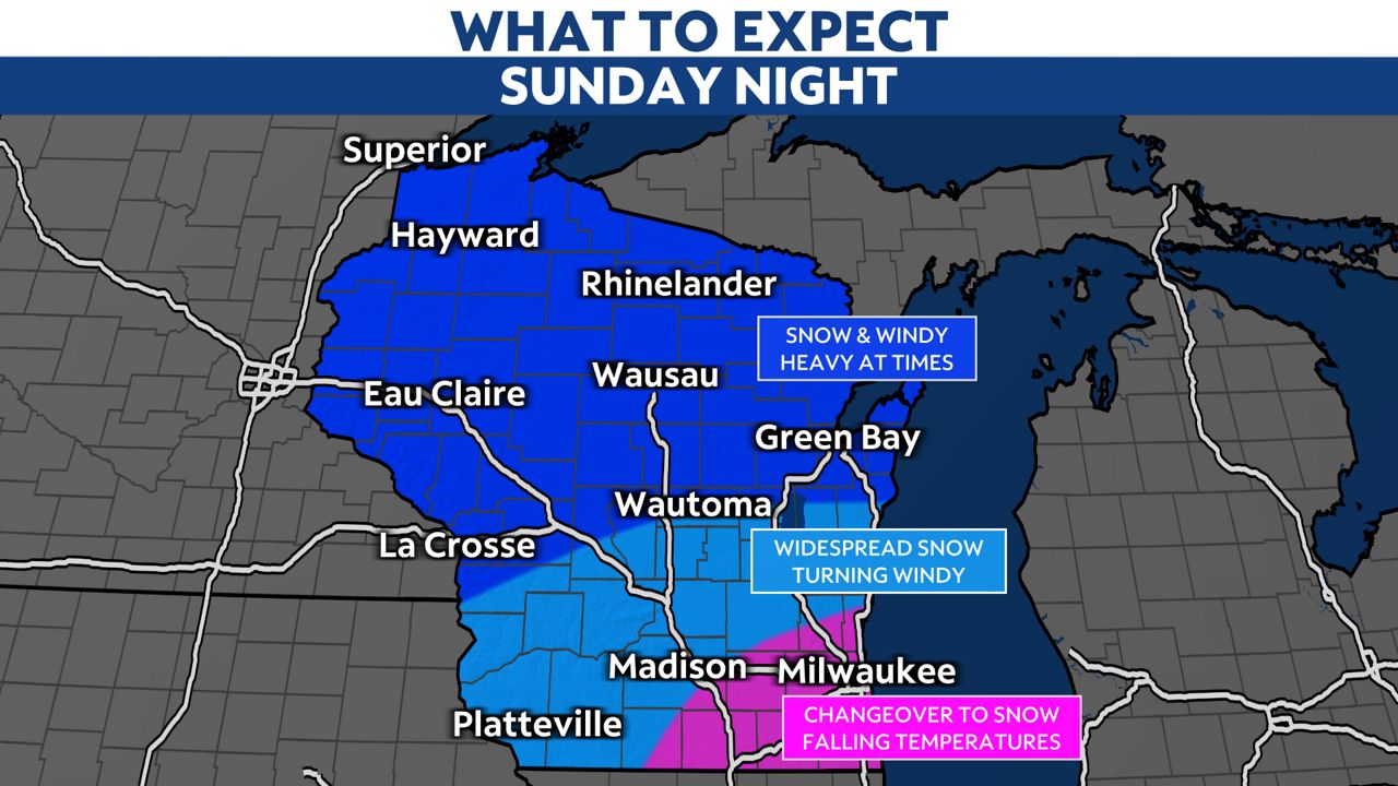 Major winter storm unfolding across Wisconsin
