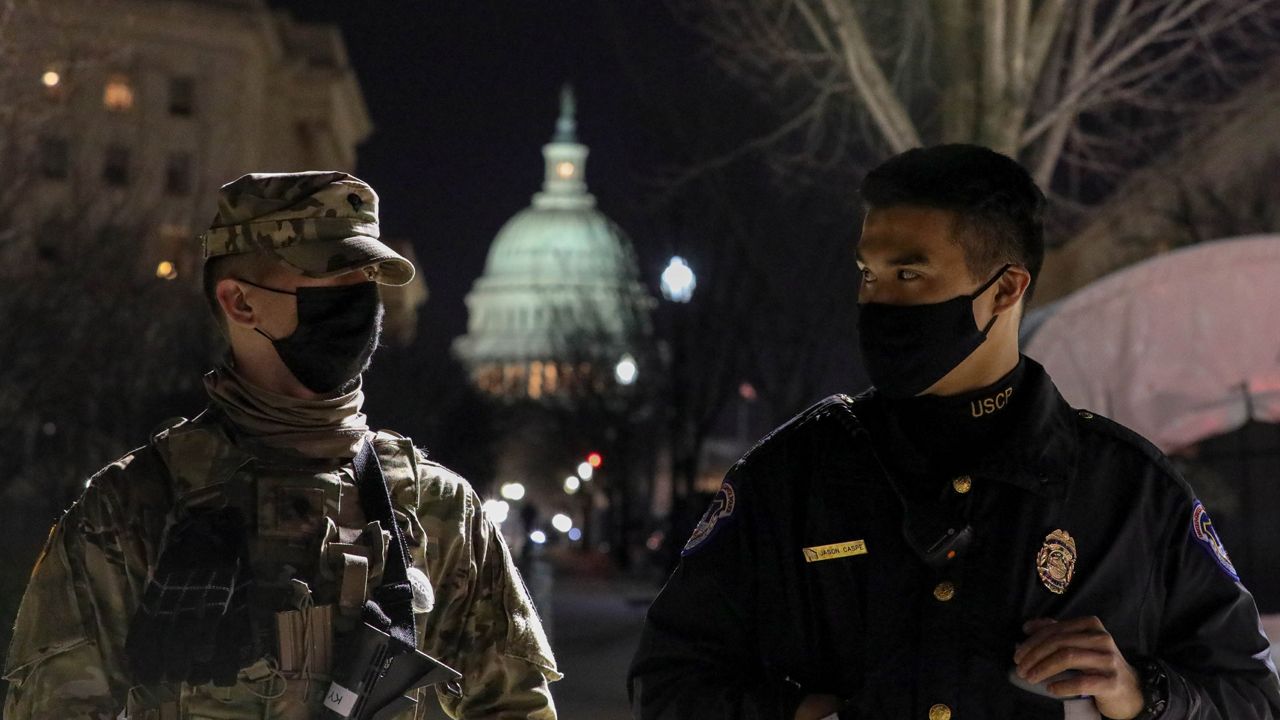 Kentucky National Guard Staying to Help in Washington D.C.