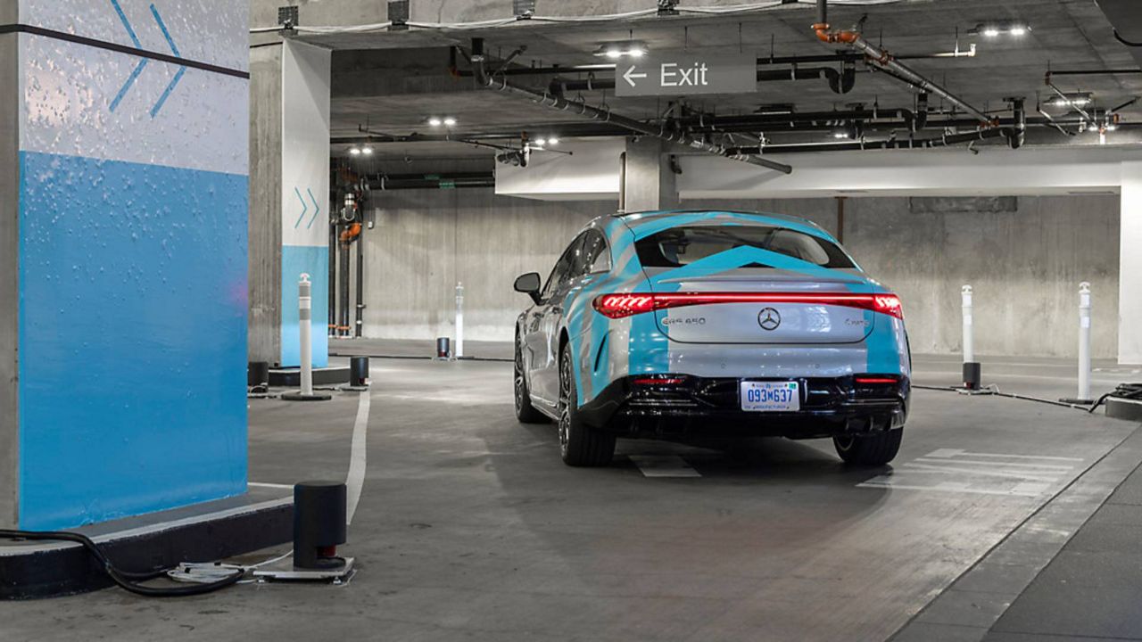 Automated valet Intercontinental hotel