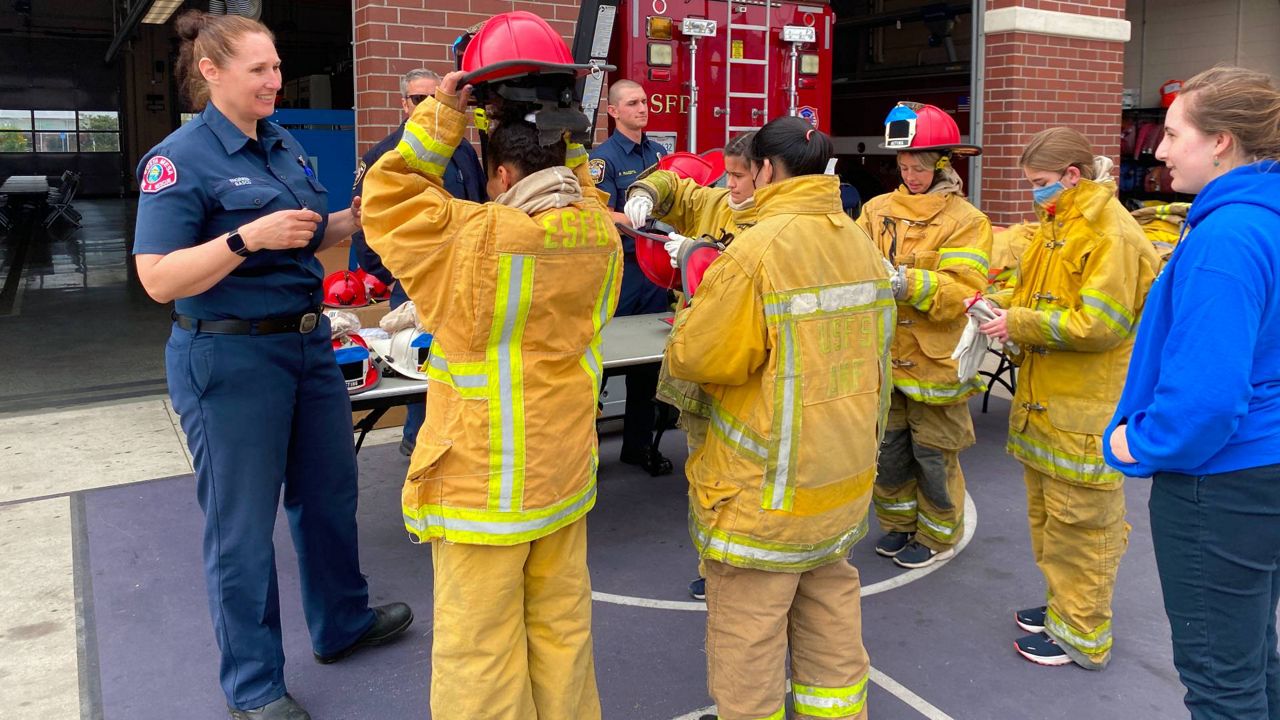 El Segundo's first female fire chief hosts girls camp