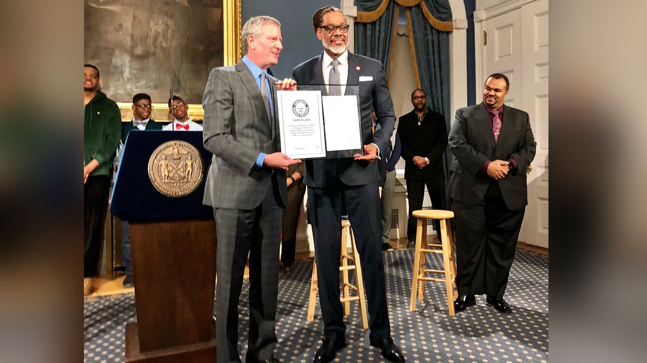 Brooklyn Councilman Robert Cornegy Jr named tallest politician in the world