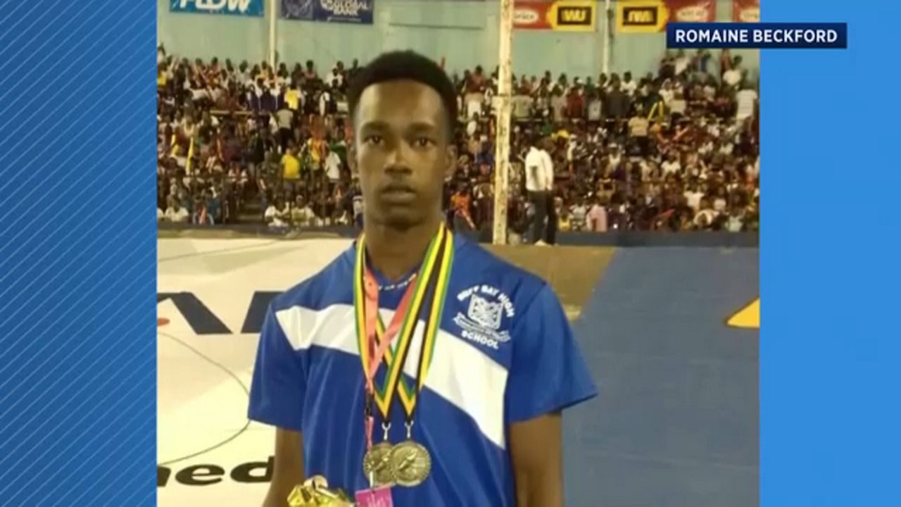 Romaine Beckford makes USF high jump history