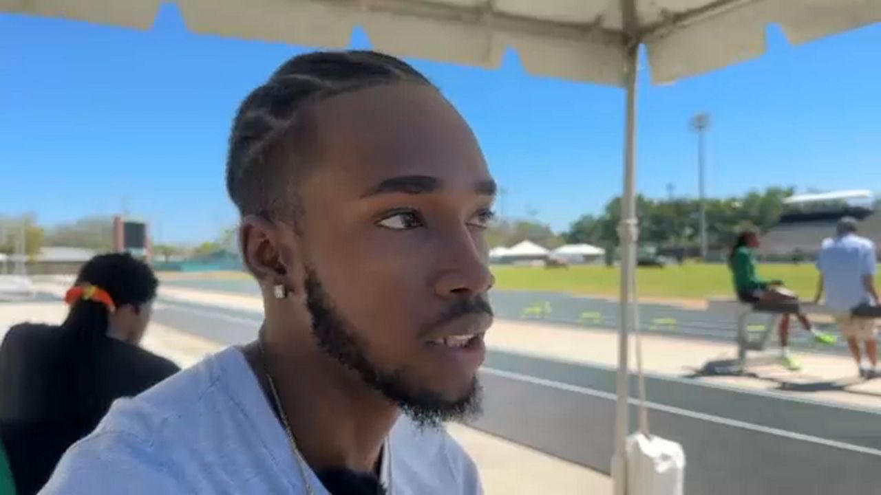 Romaine Beckford makes USF high jump history