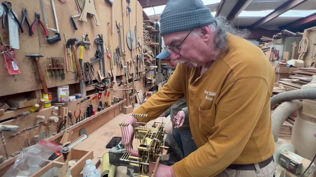Generations of clock makers in Mitchell County