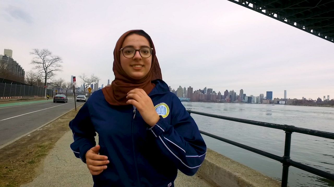 NY1 Scholar Athlete of the Week Salma Elsayed The Young Womens Leadership School of Astoria Queens