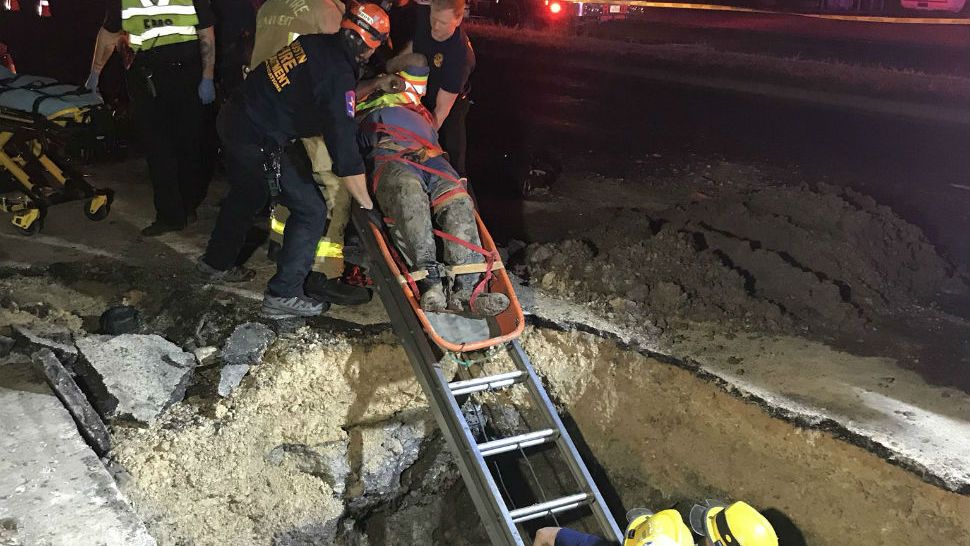 Man rescued from trench collapse in Northwest Austin