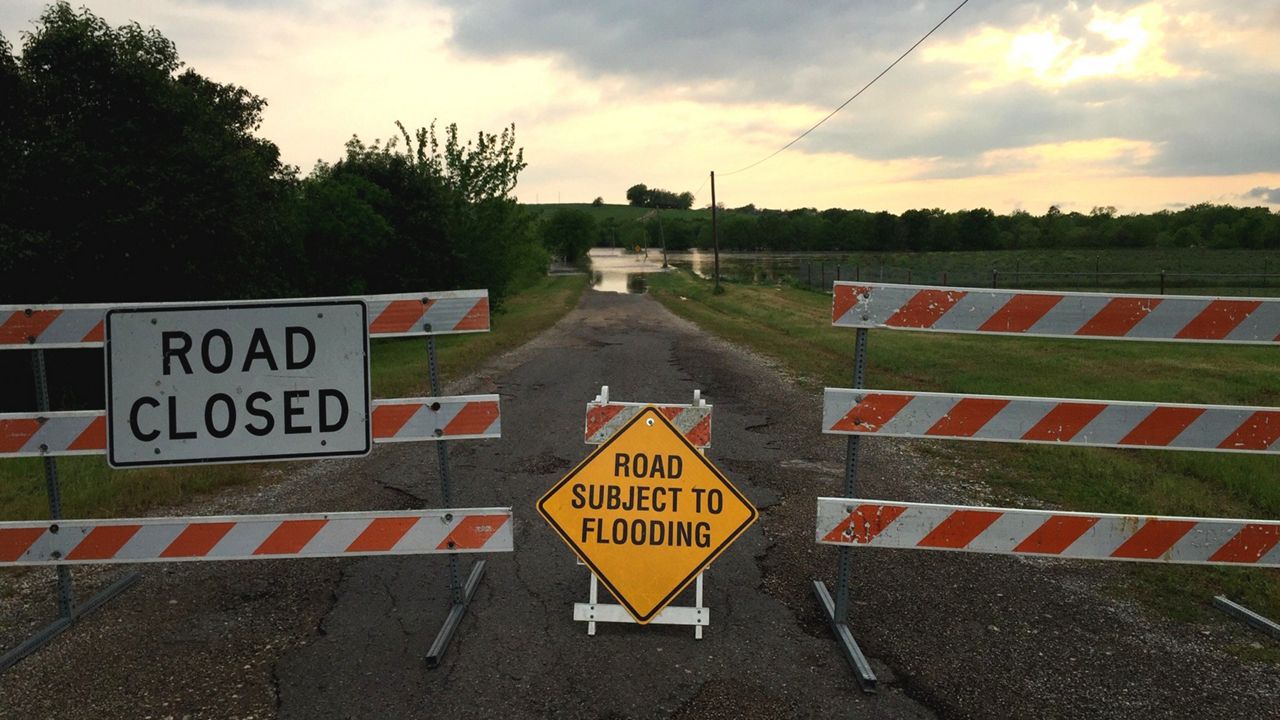 Weekend Rainfall Results in Low Water Crossings in Austin Area