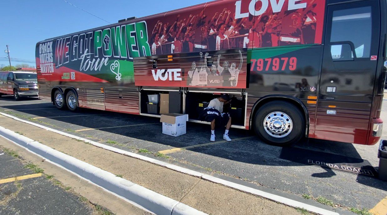 Black Voters Matter Bus Visits as SB7 Moves to House