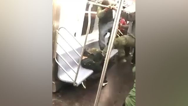 Brutal 2 train beat down in the Bronx caught on video