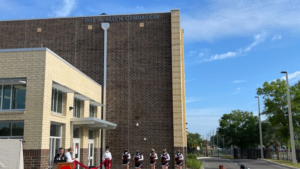 Crooms Academy in Sanford celebrates new gym opening