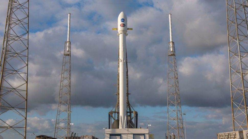 SpaceX Falcon 9 rocket launch scrubbed