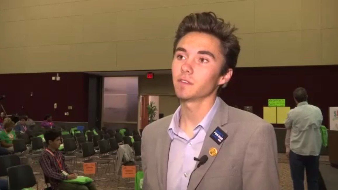 School shooting survivor David Hogg speaks in Raleigh
