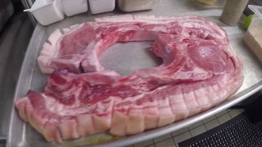 Chef’s Kitchen: Kan Kan Pork Chop and Shrimp and Lobster Saffron Risotto