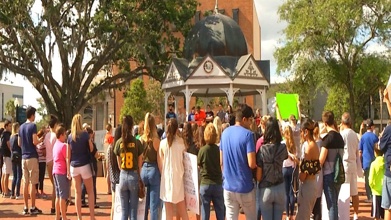 Ocala students hold ‘Never Again’ rally to end gun violence