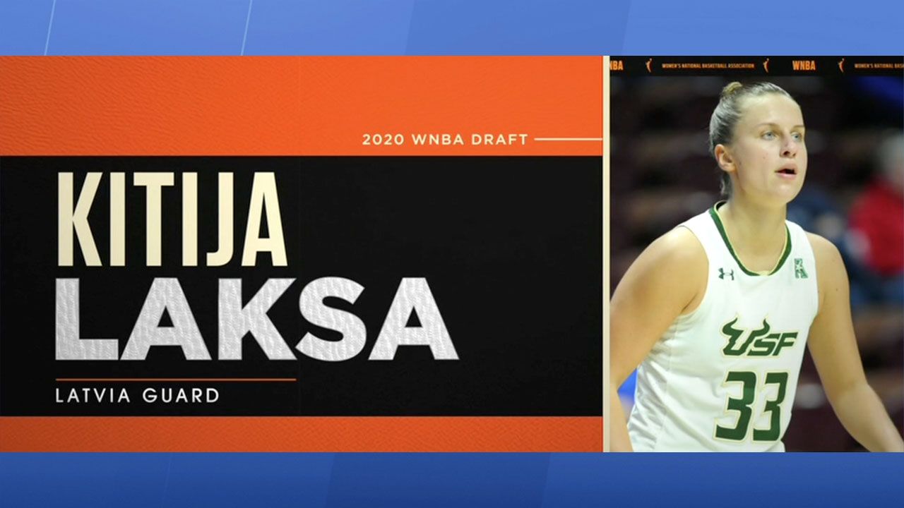 NBA Draft Dream Finally Realized For USF Alum Kitija Laksa