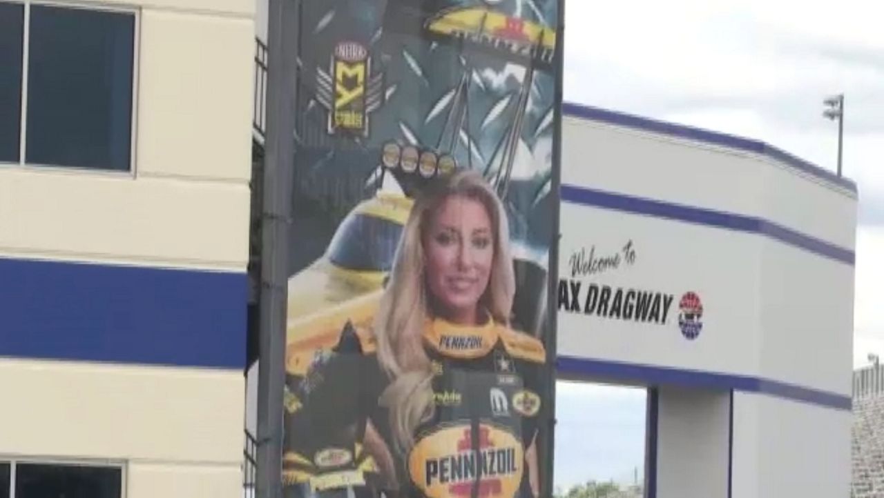 Female drag racer to hit major milestone at NHRA 4-Wide Nationals
