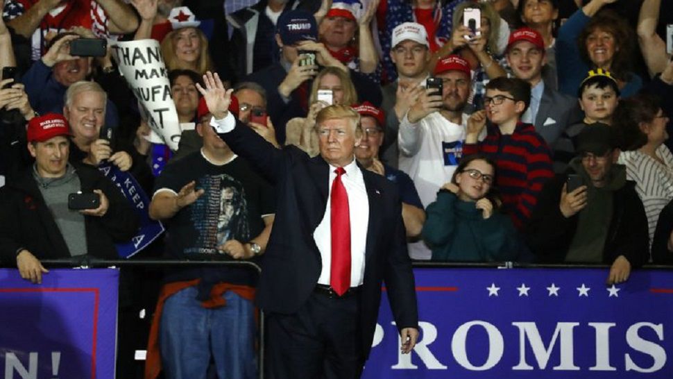 President Trump: Love at Michigan rally, not so much at Correspodents ...