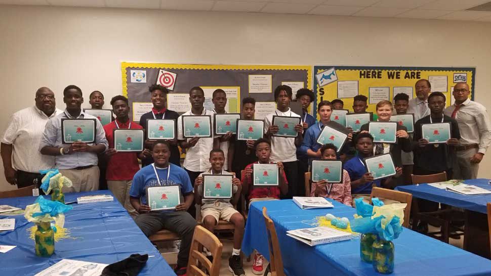 polk co schools focuses mentoring lake gibson middle school