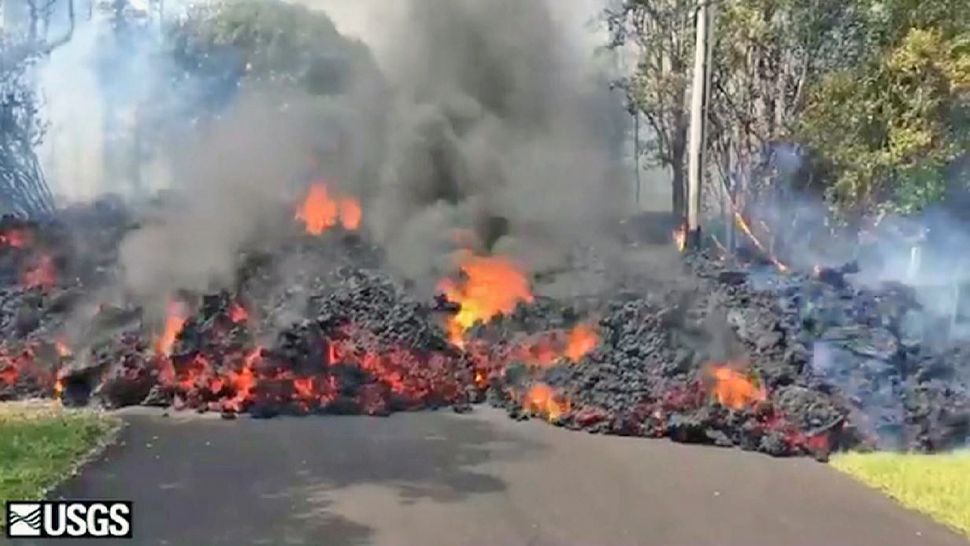 Lava destroys dozens of homes in Hawaii