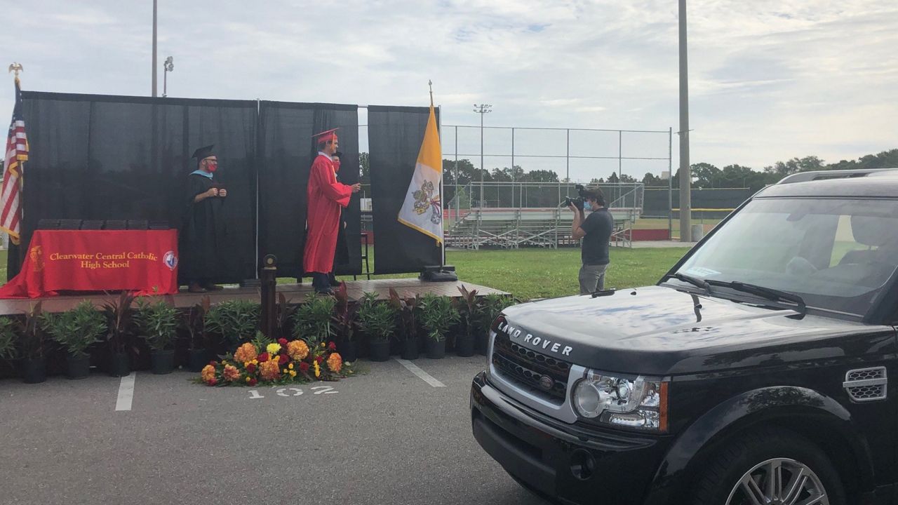 Clearwater Central Catholic Students Graduate in Parade
