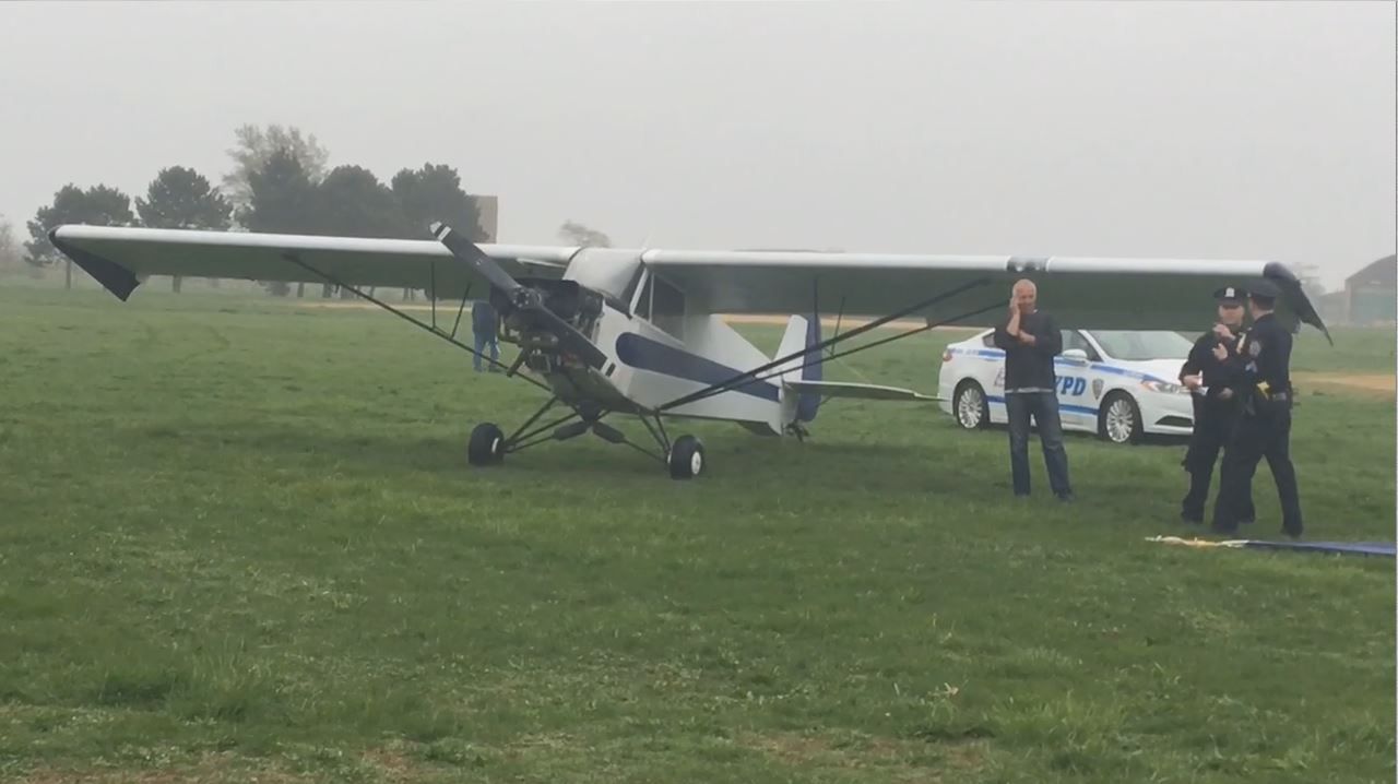 Small Plane Makes Emergency Landing on Staten Island