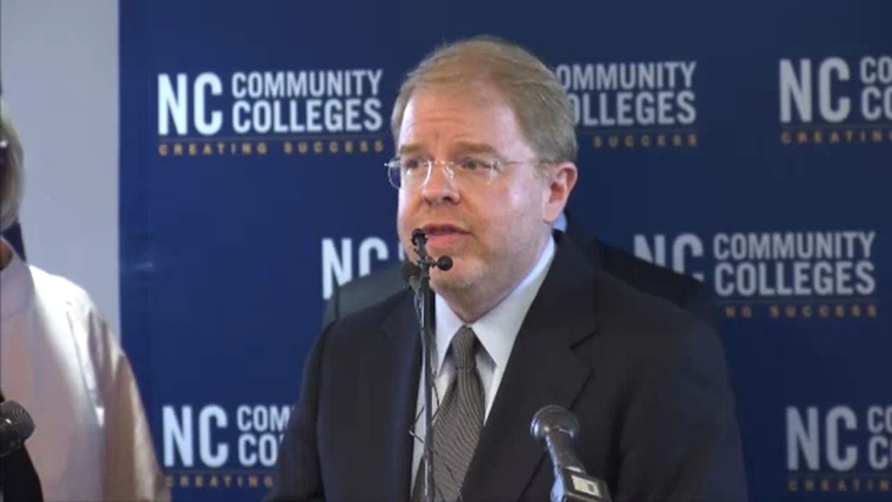 New NC community college system president named