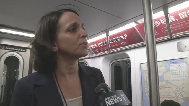 The path of the first woman to lead NYC subways