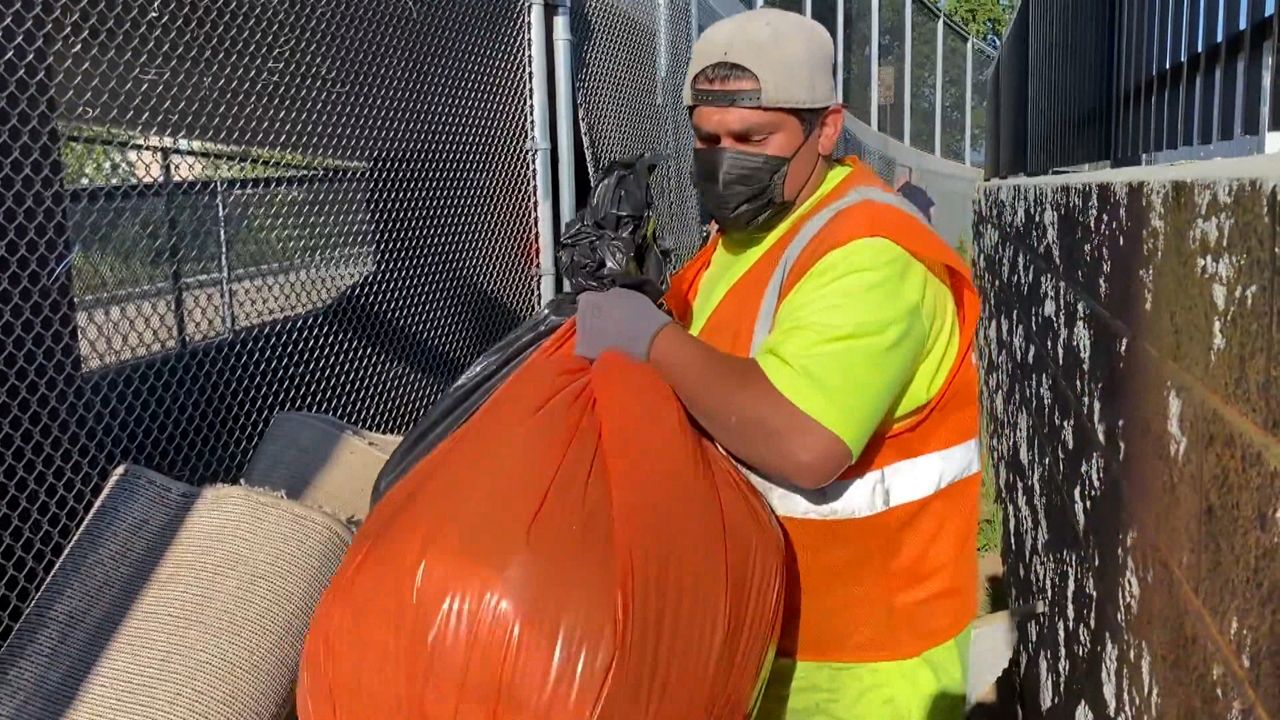 California city pays homeless people to clean up