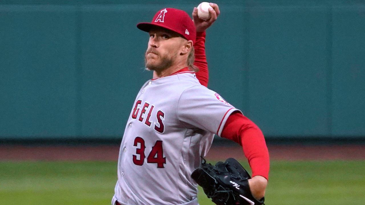 Angels lose to Red Sox in 3-hit shutout
