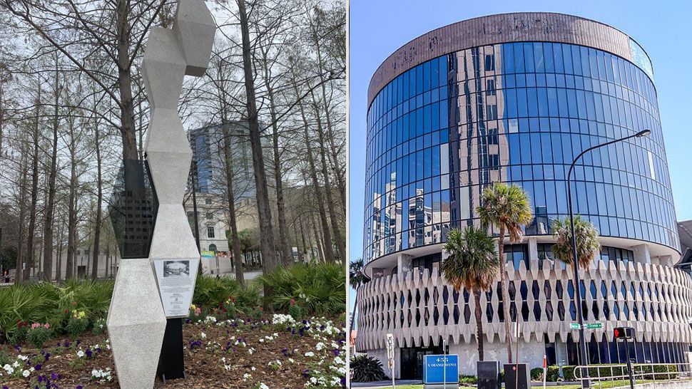 Piece of Orlando's Round Building Now a Work of Art