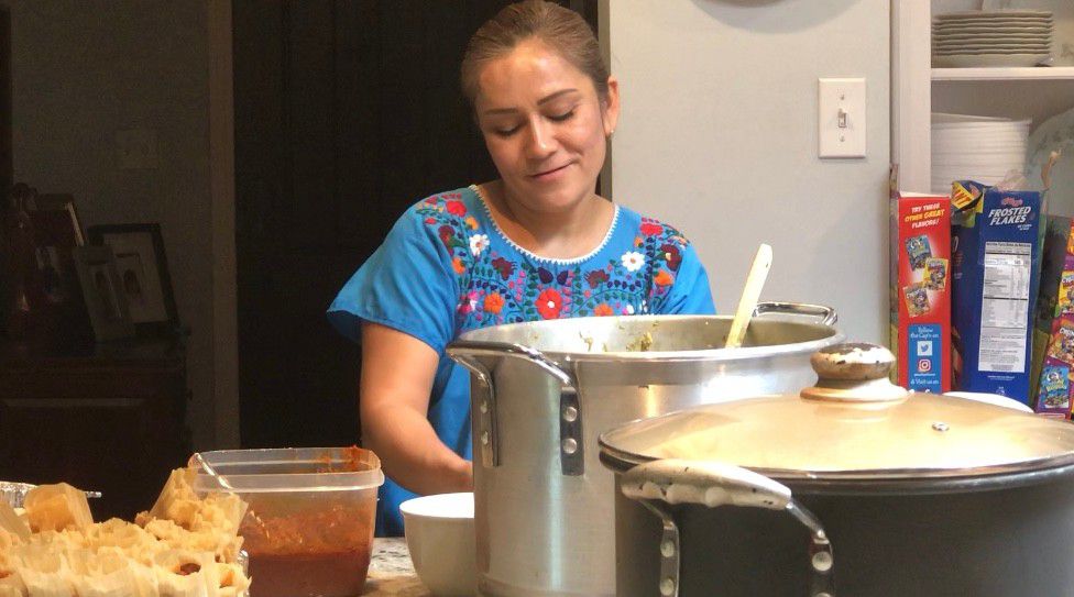 Woman Turns to Making Tamales to Save Business