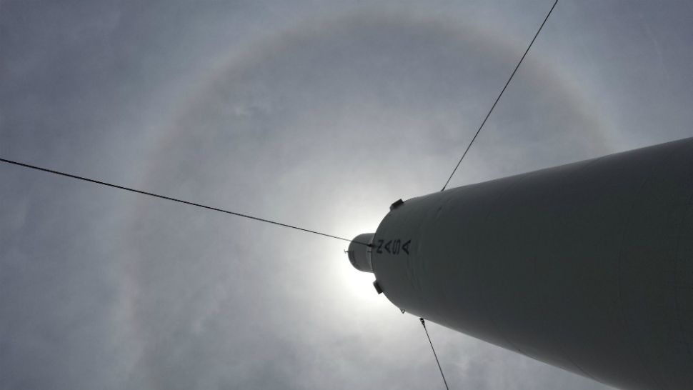 Pictures: Dramatic Florida sun halo has our phones 'ringing'