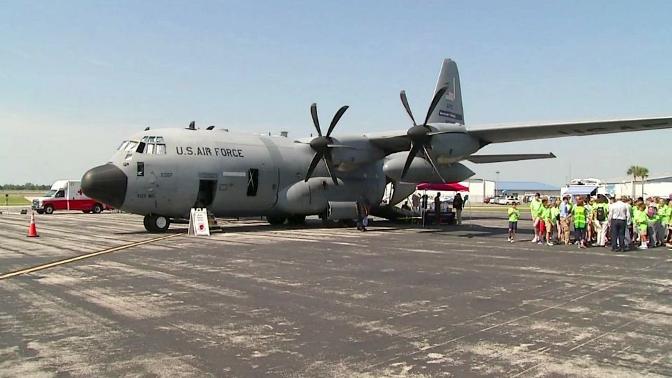 Hurricane Hunters showcase life-saving aircraft, research