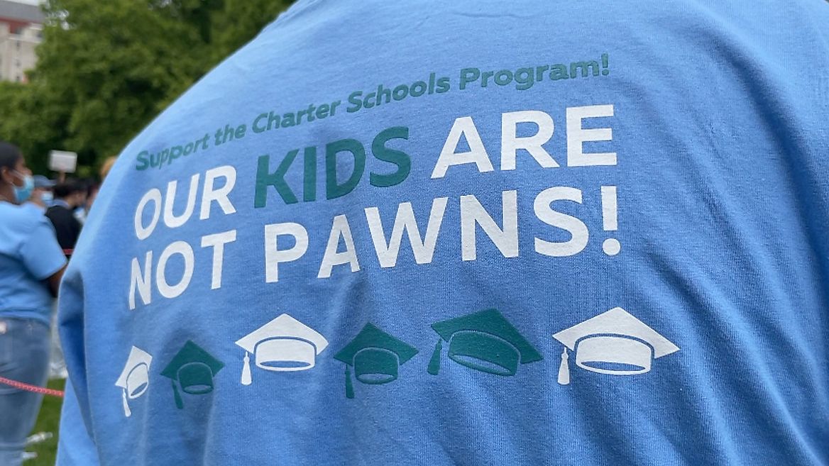 Charter school parents Protest in Washington D.C.