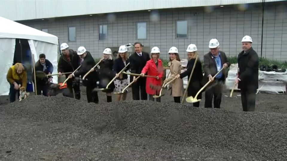 State officials break ground on expansion project