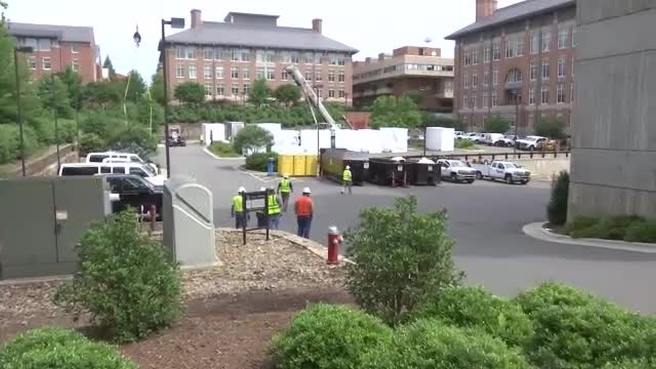 Summer construction begins at UNC