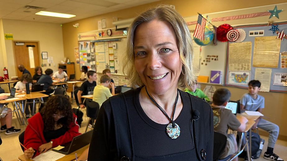 Teacher shows her students how to succeed in school and life