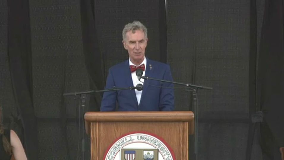 Bill Nye Cornell Graduation Climate Change