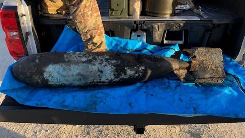 World War II practice bomb found at bottom of Polk County lake