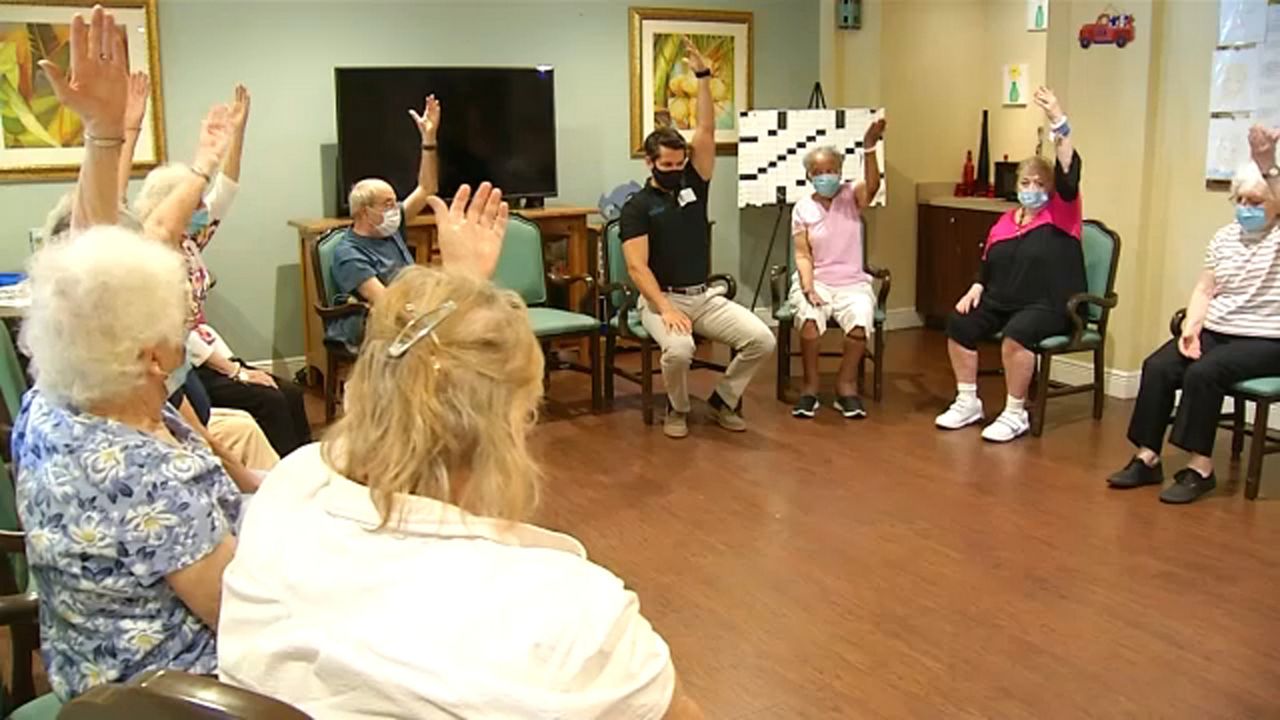 Long-term care residents see benefits from group exercise