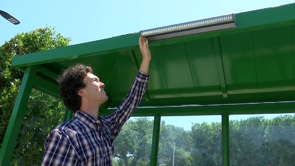 New Cape Canaveral Bus Stop Lights Poised to Improve Safety