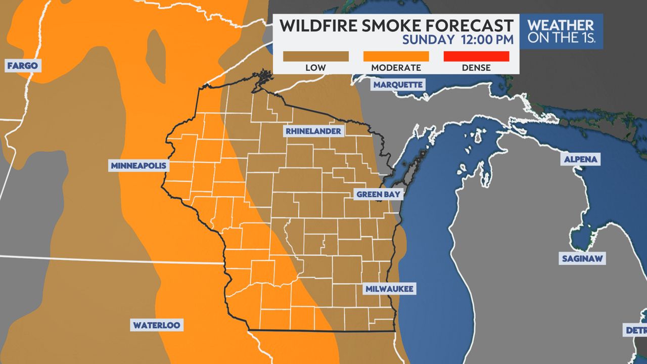 Canadian wildfire smoke impacts state's air quality