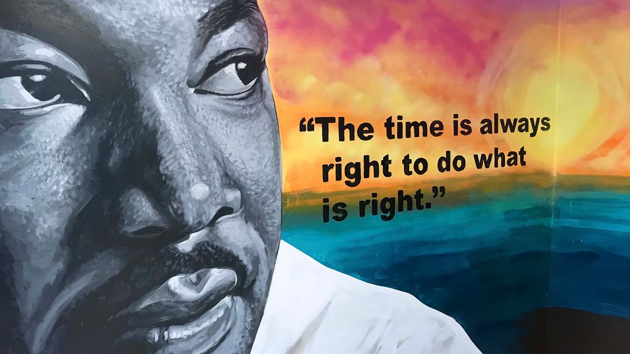New MLK Mural at Melbourne Soup Kitchen Aims to Empower