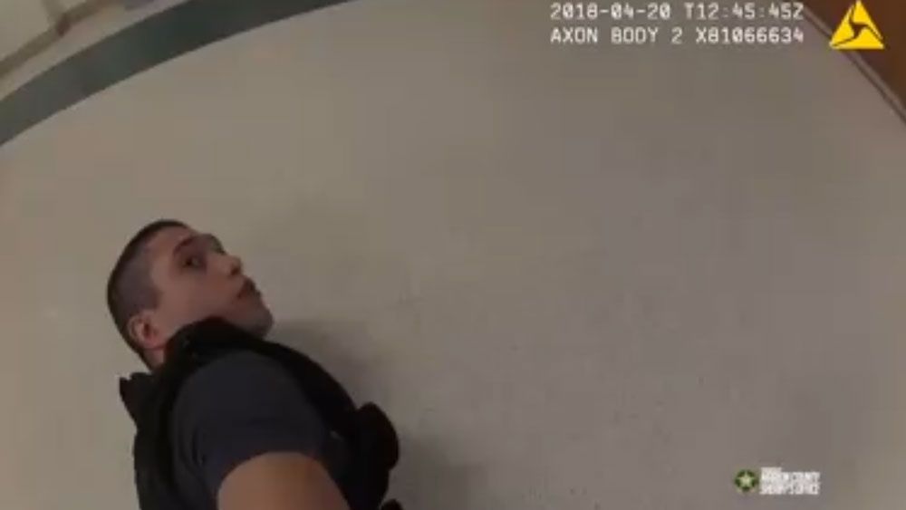 Search for Ocala high school shooter caught on deputy camera