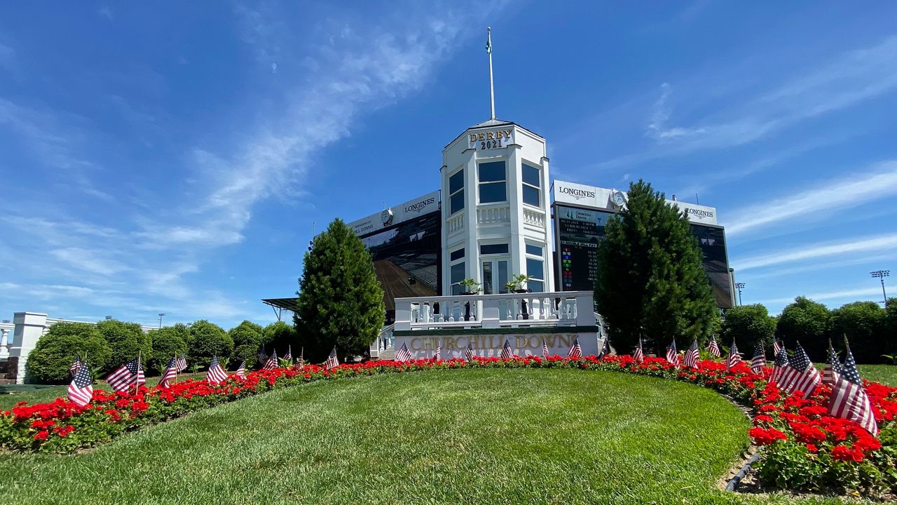 Churchill Downs bugler participates in Taps Across America