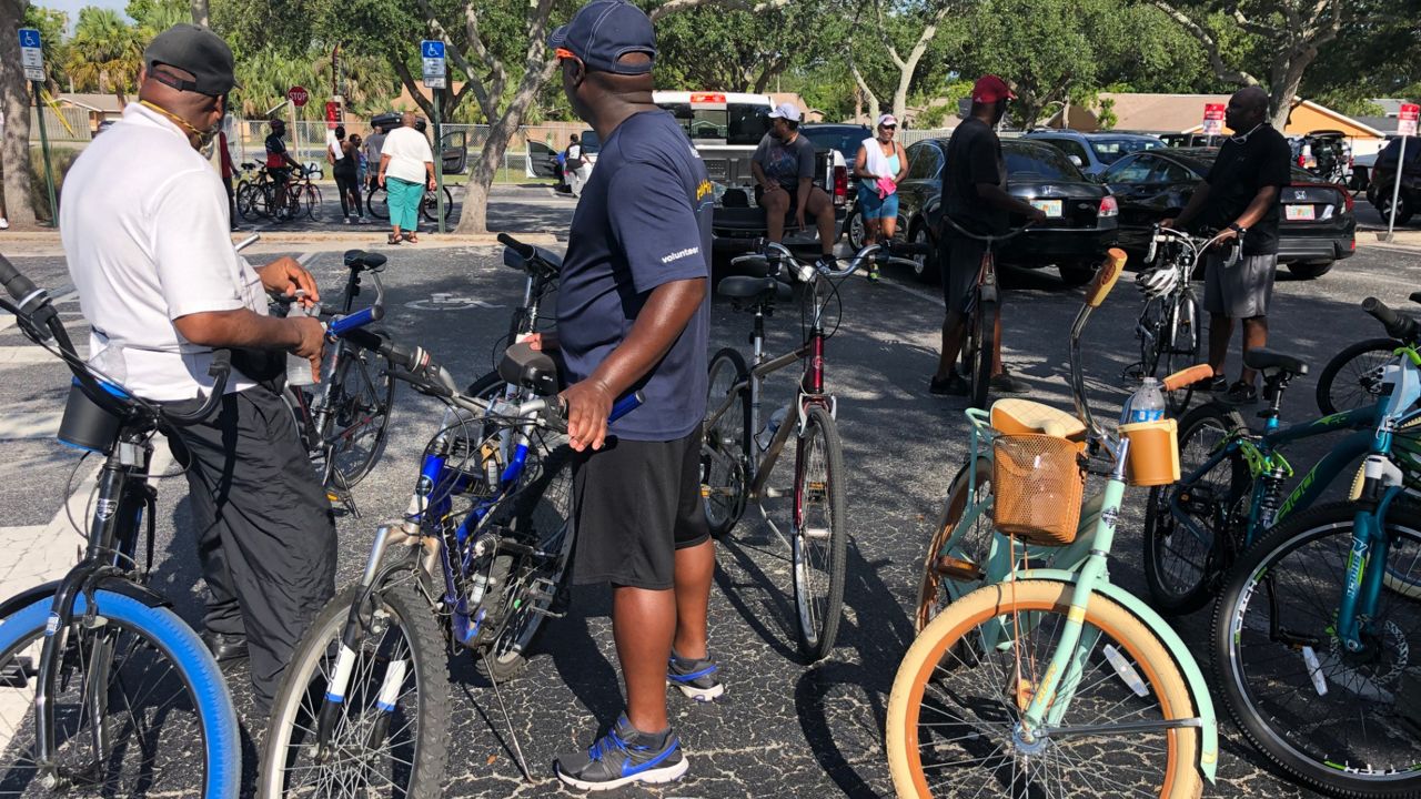 Many Gather for Bike Ride to Celebrate Juneteenth