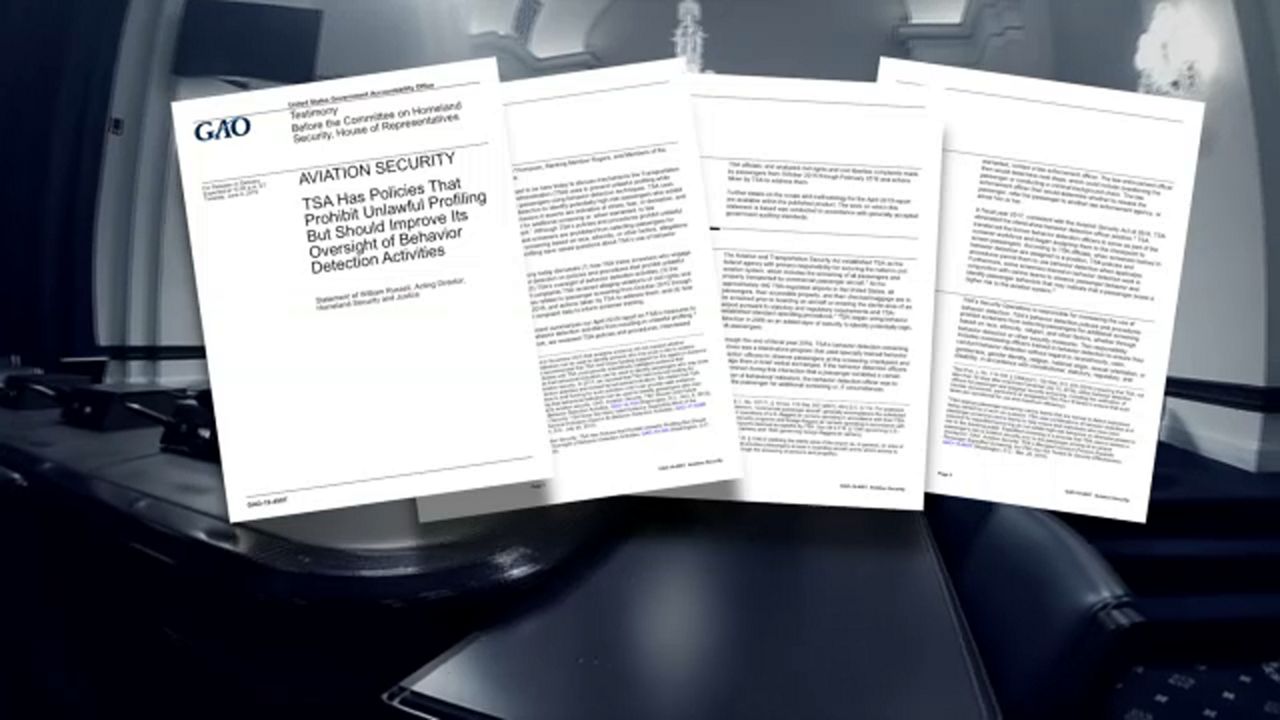 tsa screening report hearing