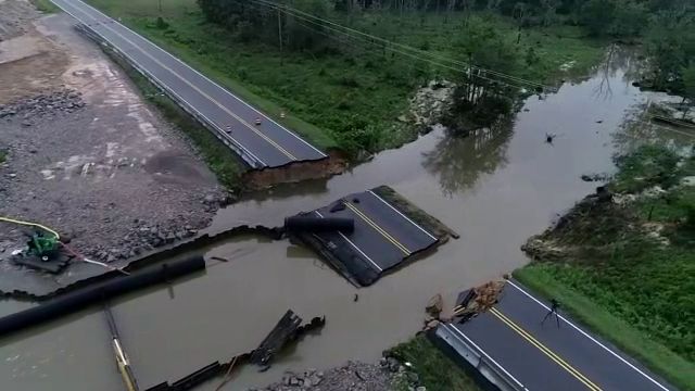 Flooding Impacts Major Highway