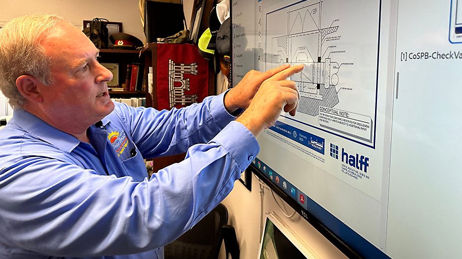 Public works director designs new tide check valve