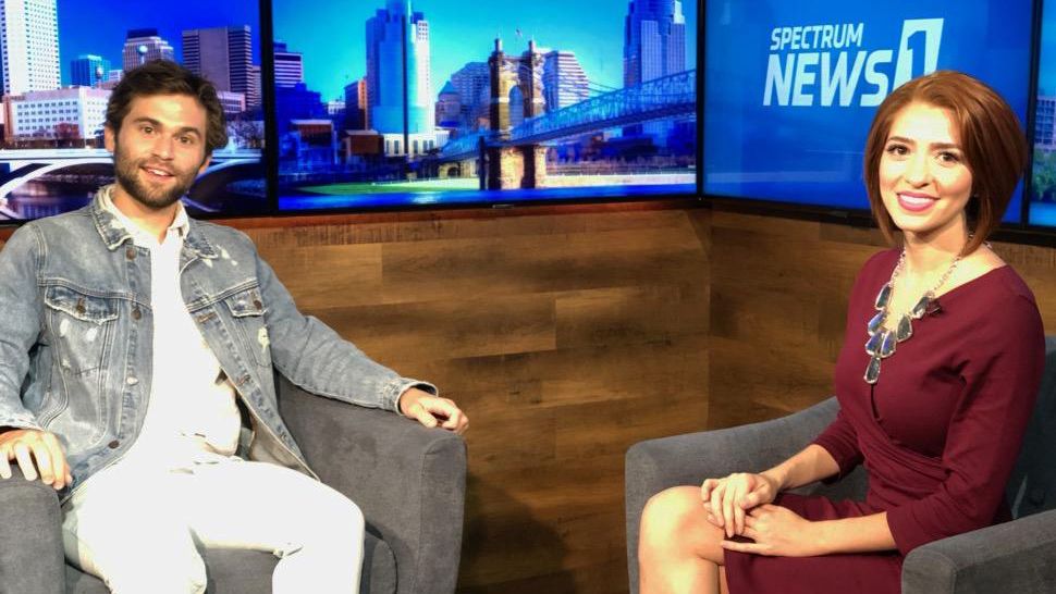 Jake Borelli in the Studio